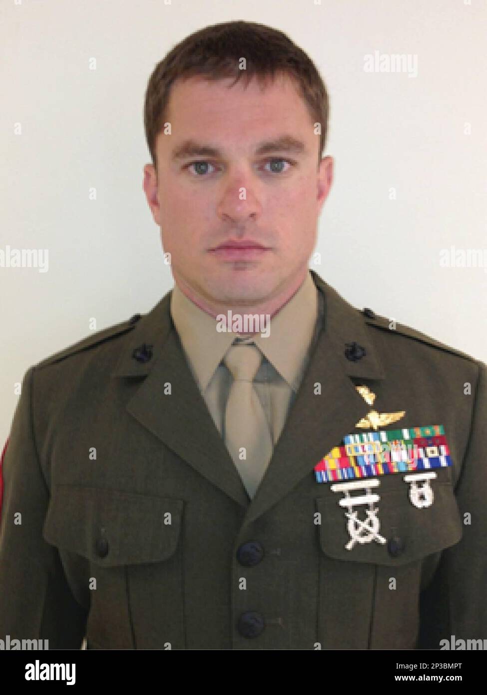 This image provided by the U.S. Marine Corps shows an undated photo of ...