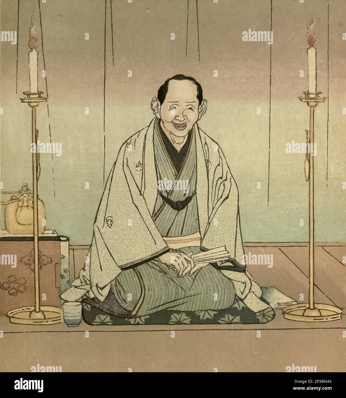 Japanese story teller hi-res stock photography and images - Alamy