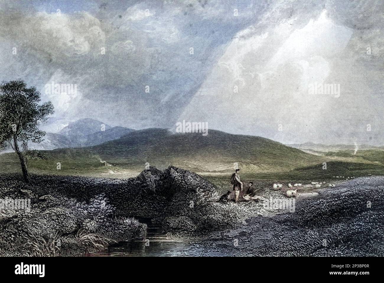 Machine colourised Battle Field of Sheriffmuir [ Sheriffmuir (or ...