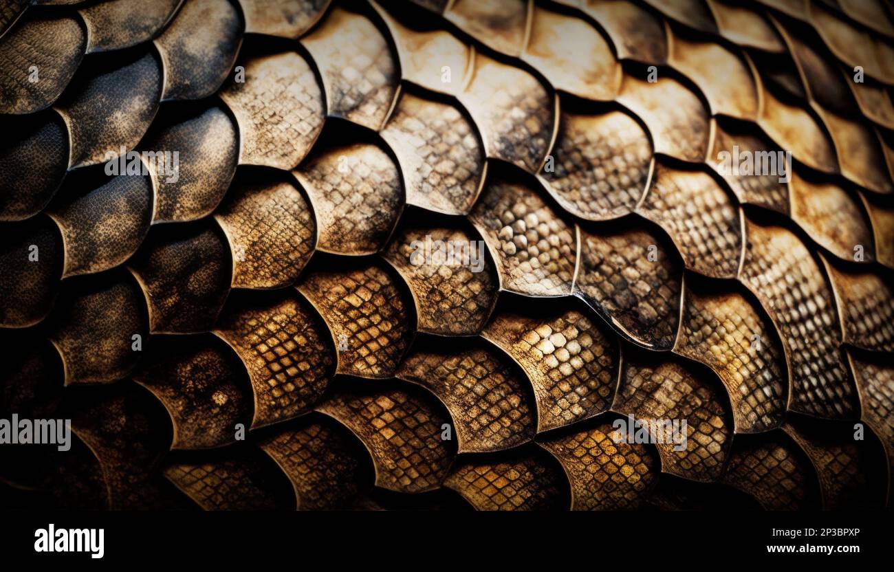 Close up macro view of Snake skin Stock Photo - Alamy