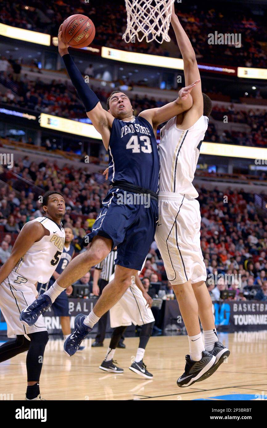 13 March 2015: Penn State Nittany Lions forward Ross Travis (43) in ...