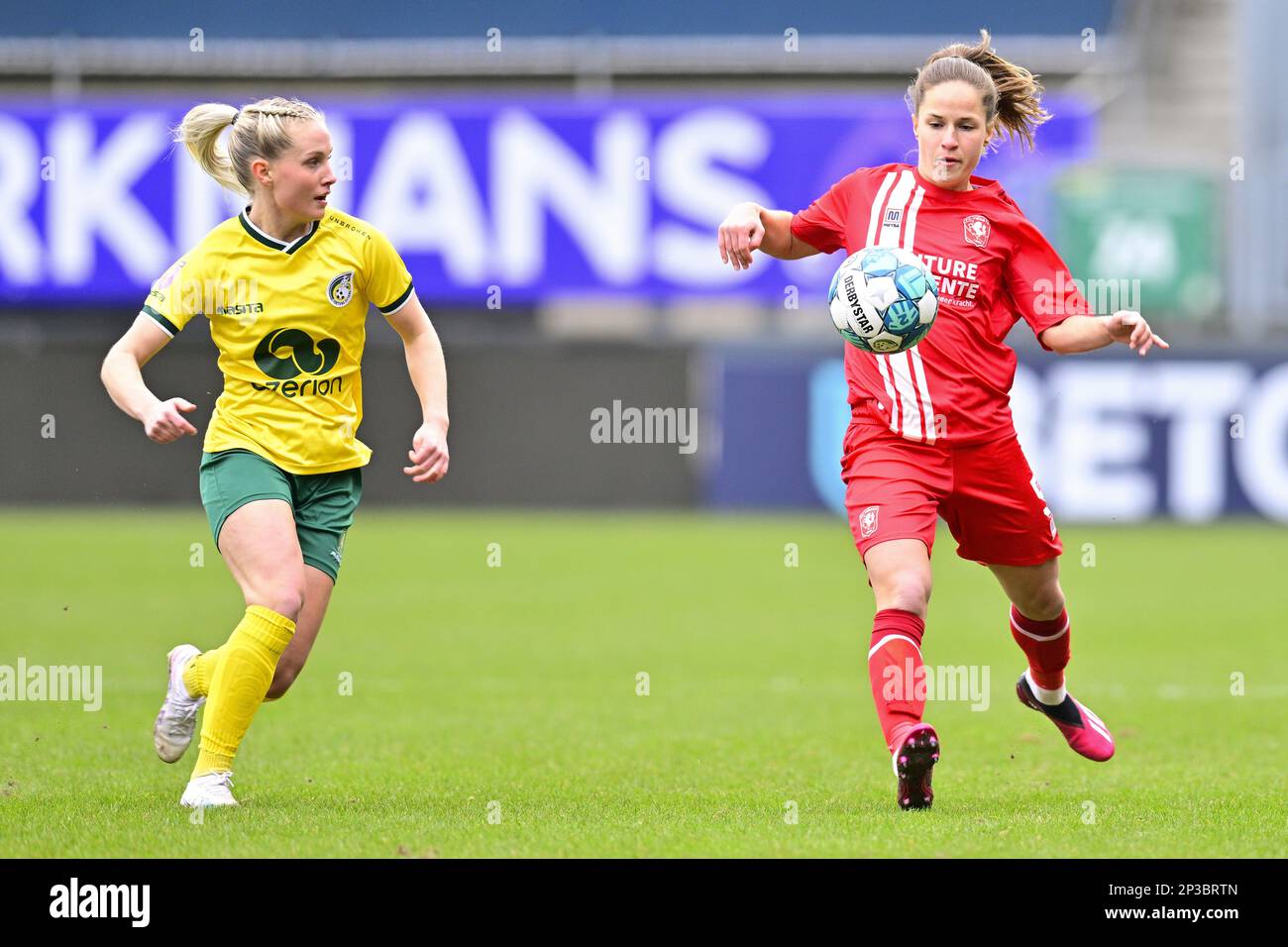 SITTARD, 05-03-2023, Fortuna Sittard Stadium, Azerion Dutch Women ...