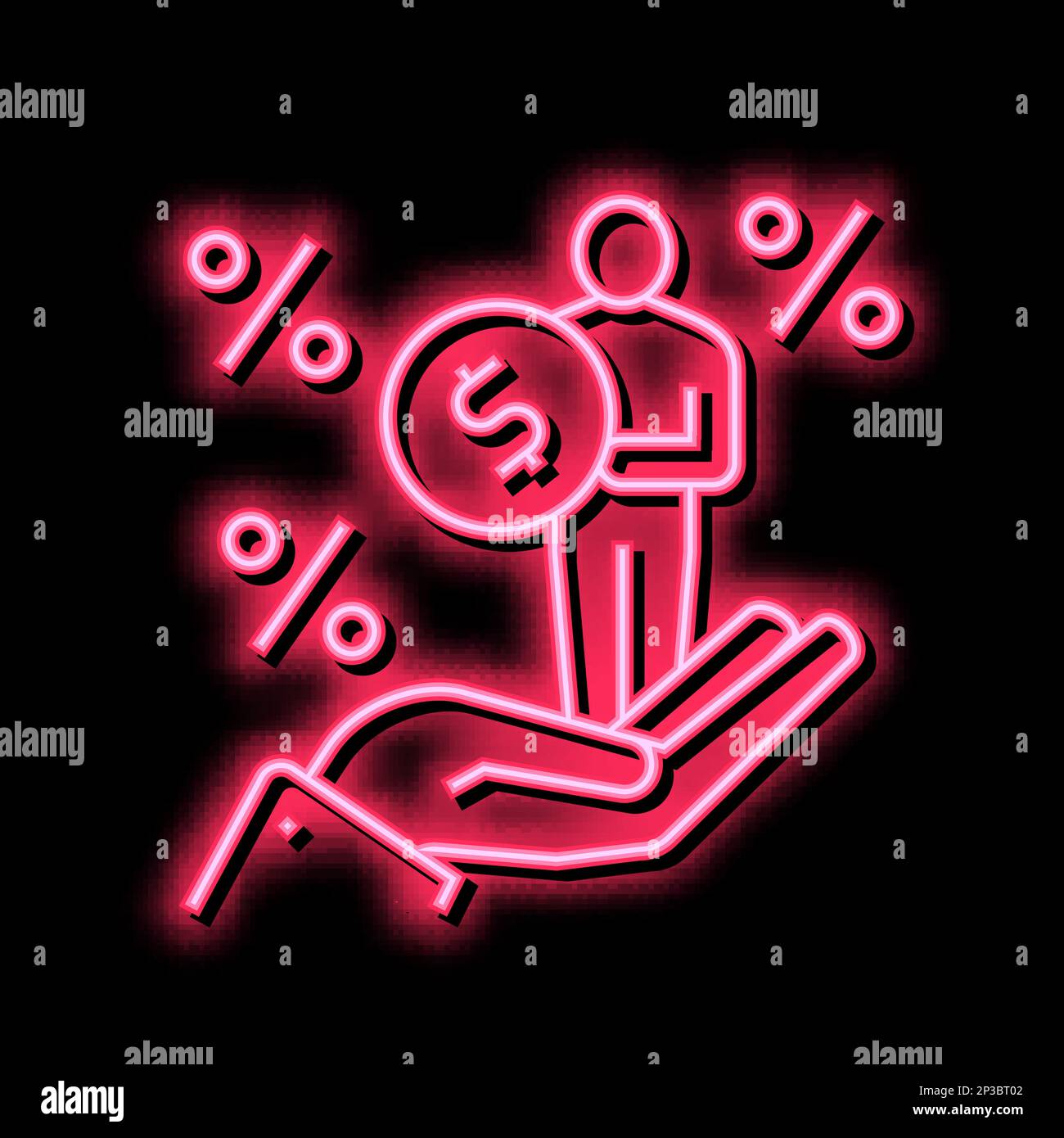 Loan agreement money calculator Stock Vector Images - Alamy