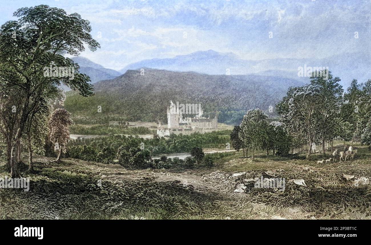 Balmoral The Highland Residence of Her Majesty Queen Victoria from the ...