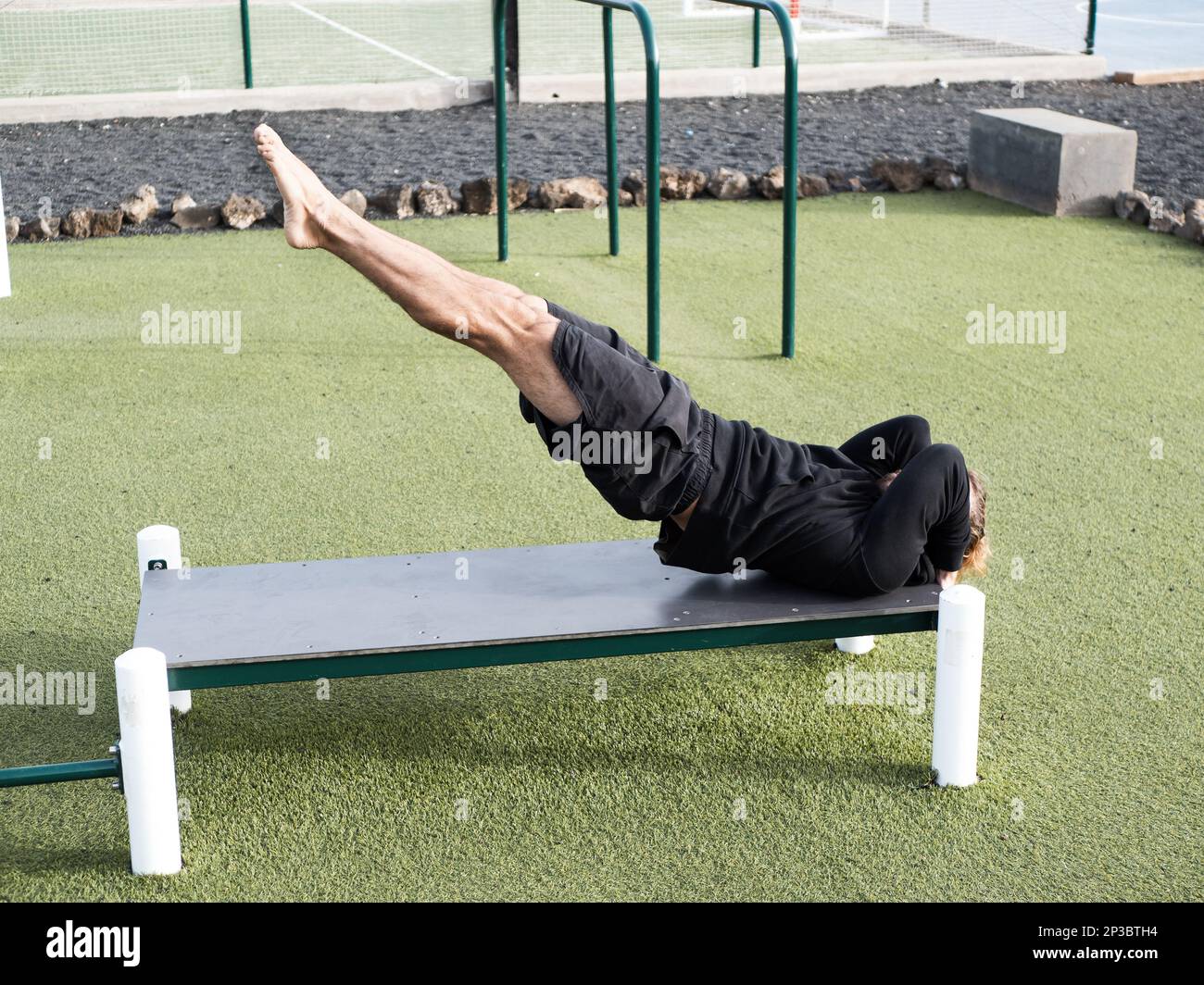 Dragon Flag Exercise