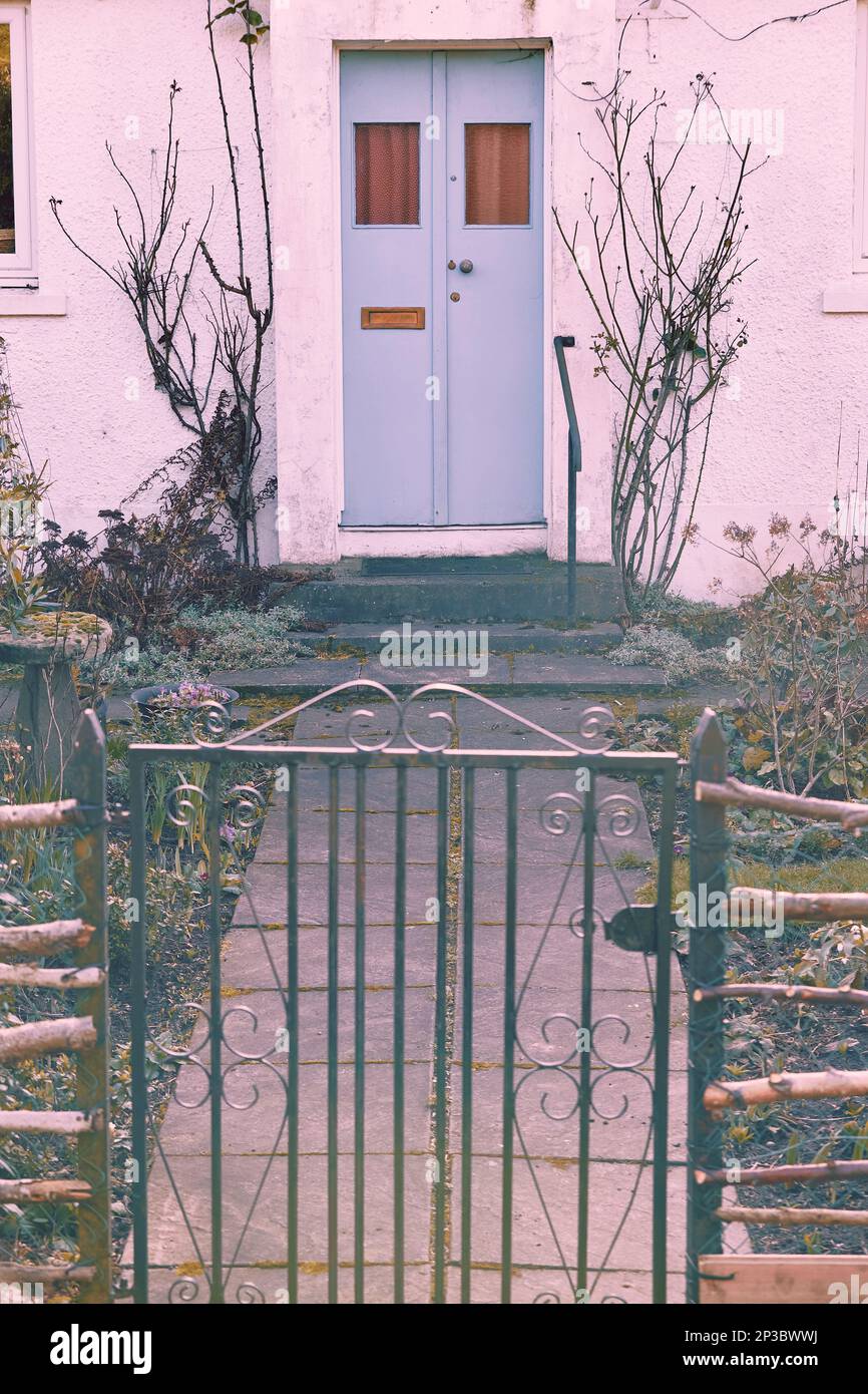 Middlebank Cottage Garden Scenes Stock Photo - Alamy