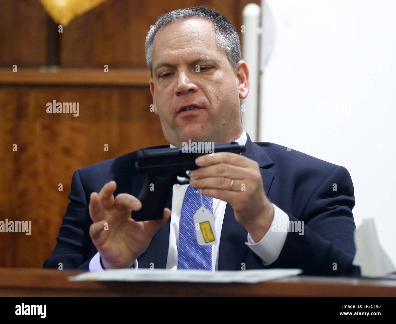 CORRECTS TYPE OF GUN TO A PELLET GUN FROM A GLOCK PISTOL- Kyle ...