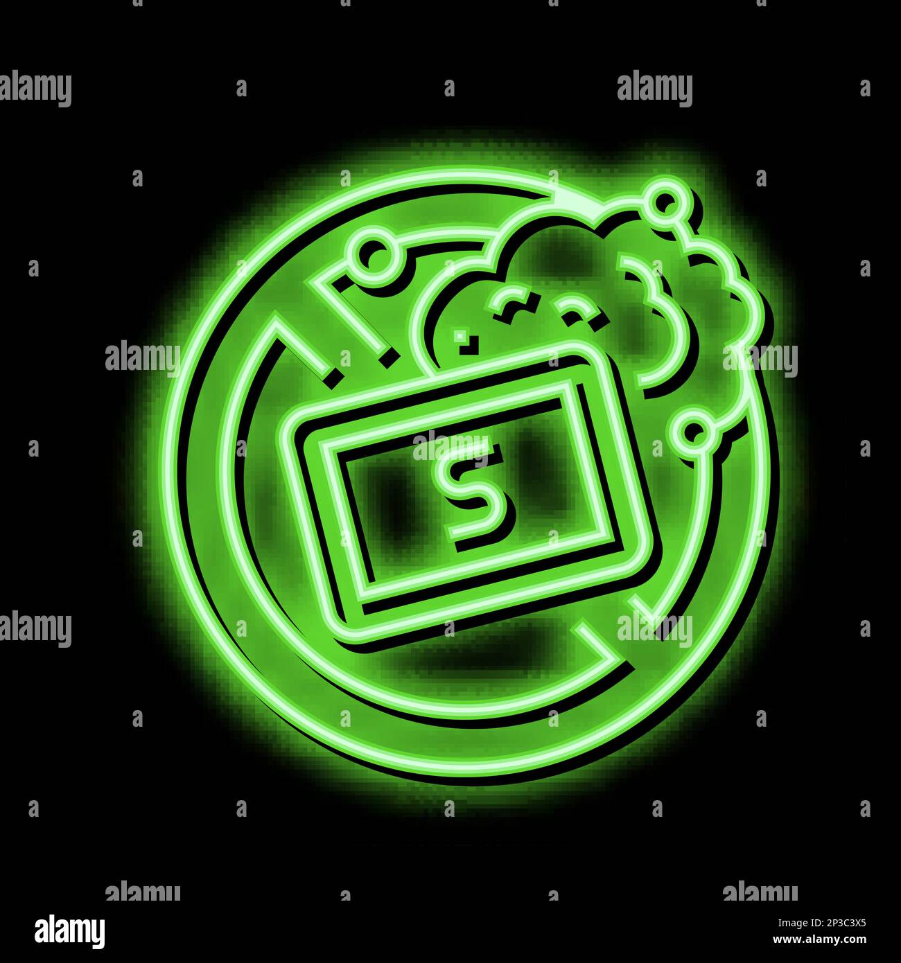harsh soap neon glow icon illustration Stock Vector Image & Art - Alamy
