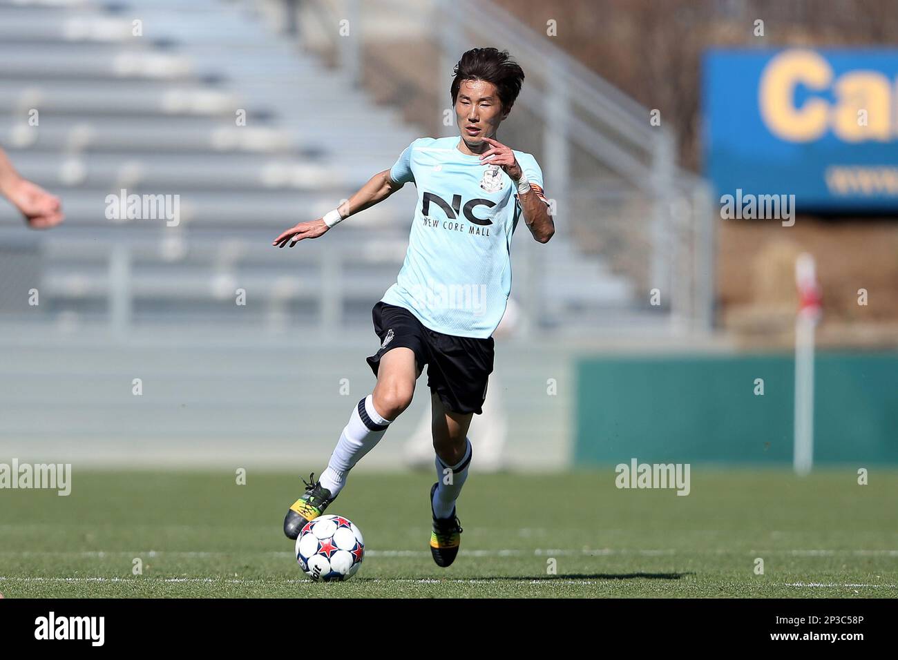 08 March 2015: E-Land's Kim Jae-Sung(KOR). The Carolina RailHawks of ...