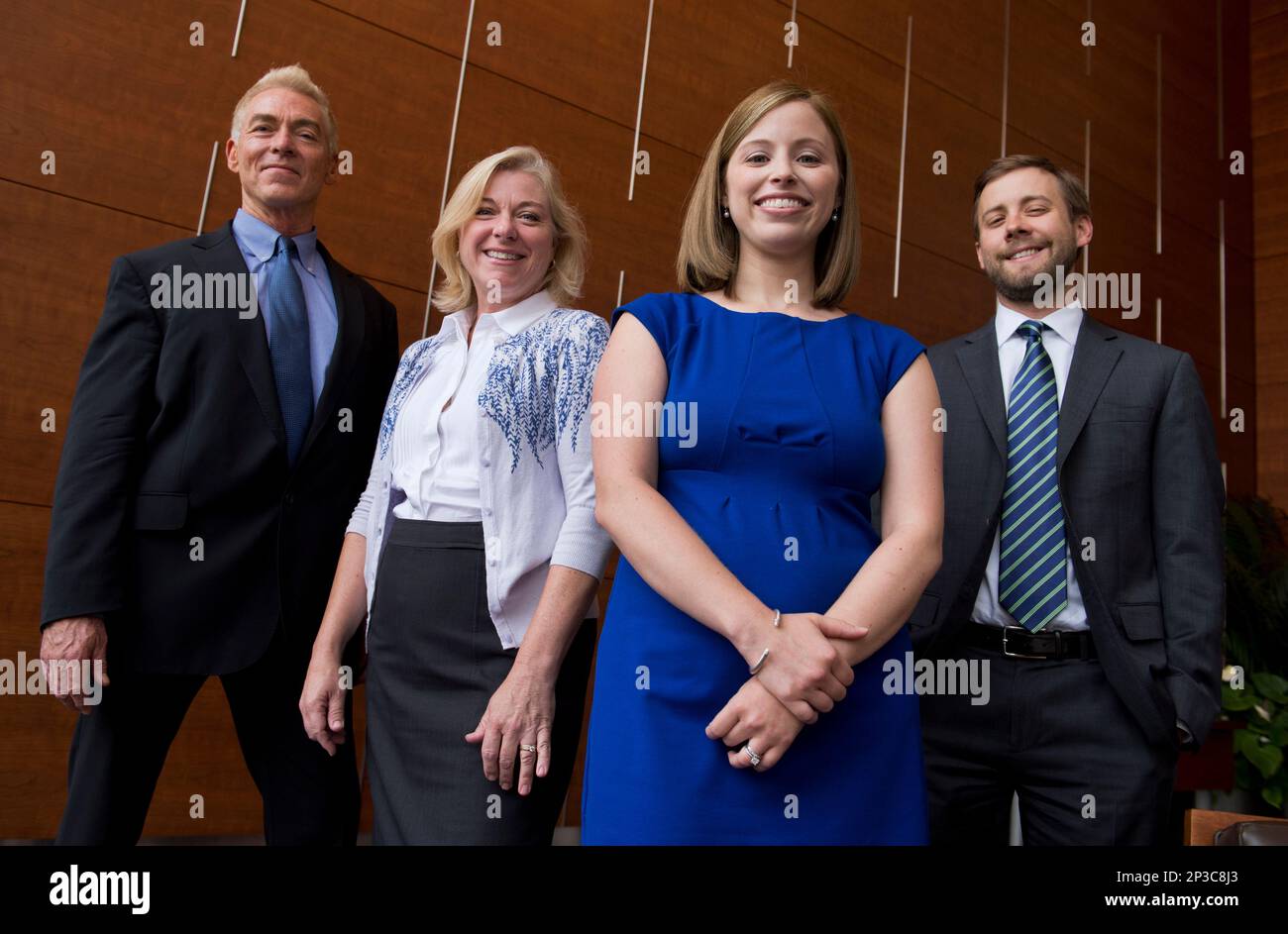 UNITED STATES - JULY 10: From left, Patrick Von Bargen, Katherine ...