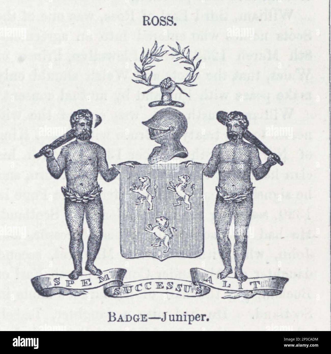 Clan crest badge scotland hi-res stock photography and images - Alamy