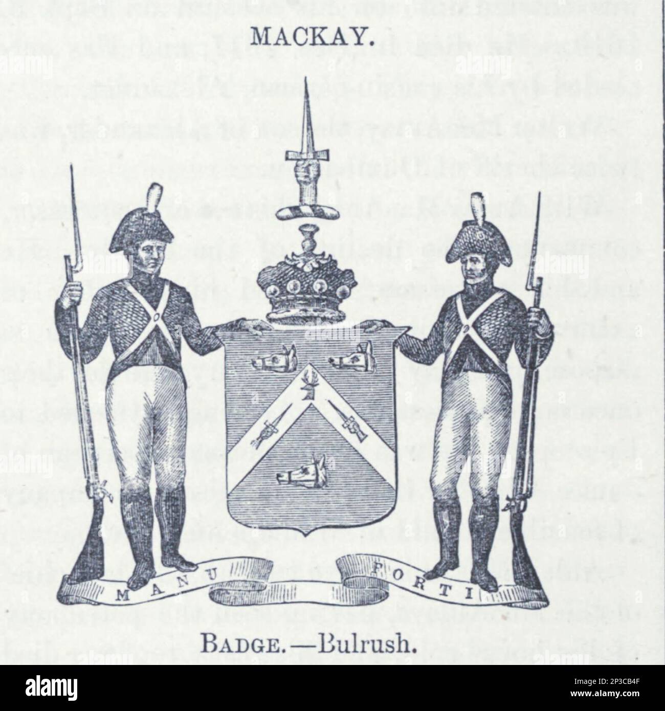 Clan crest badge hi-res stock photography and images - Alamy