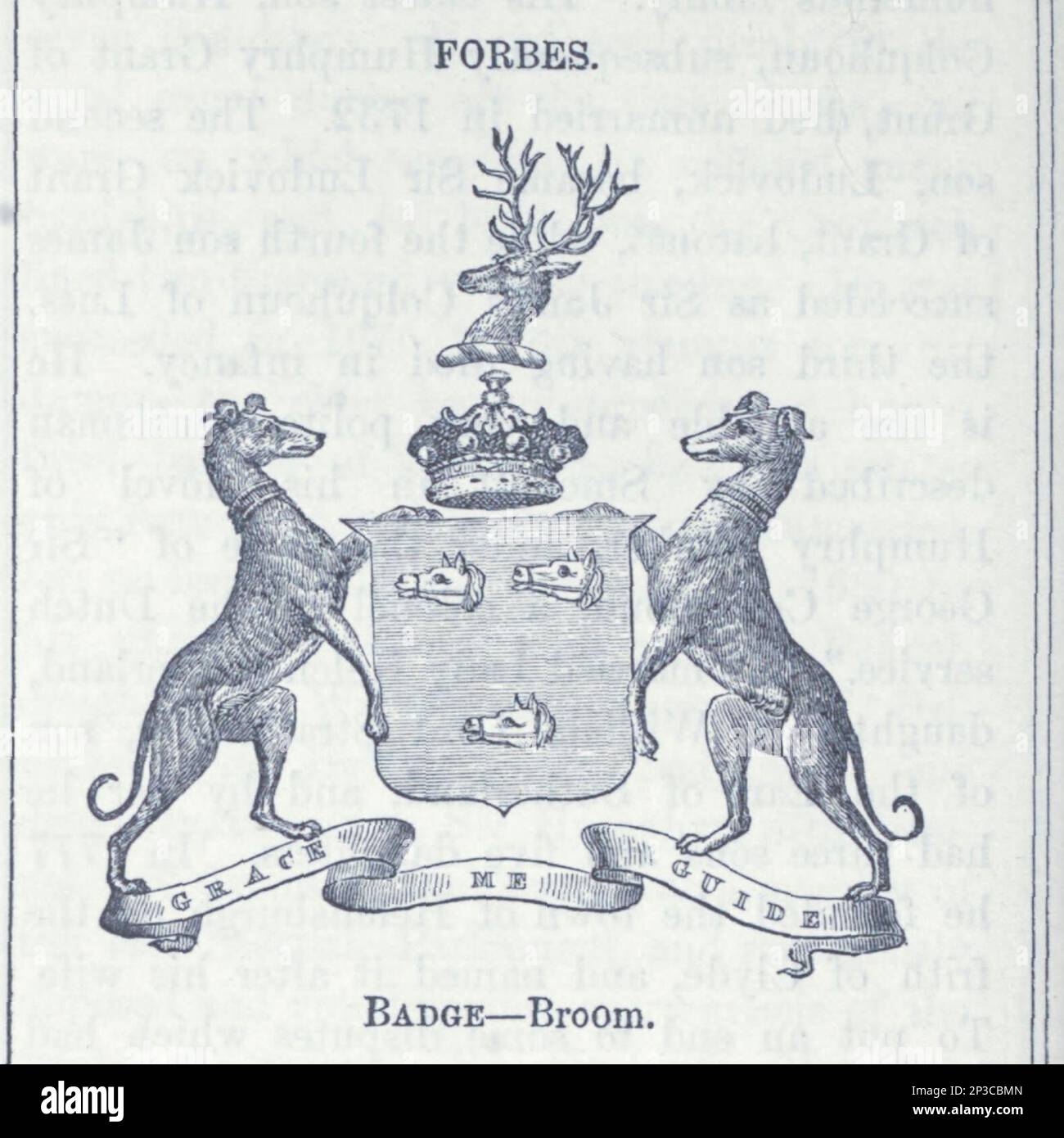 Clan crest badge scotland hi-res stock photography and images - Alamy