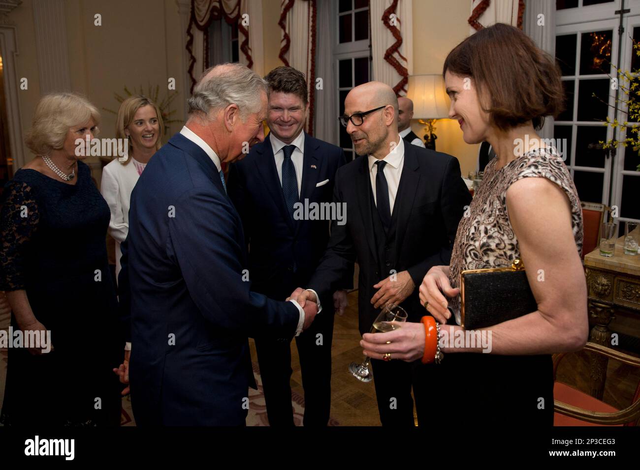 Britain's Prince Charles and his wife, Camilla, Duchess of Cornwall ...