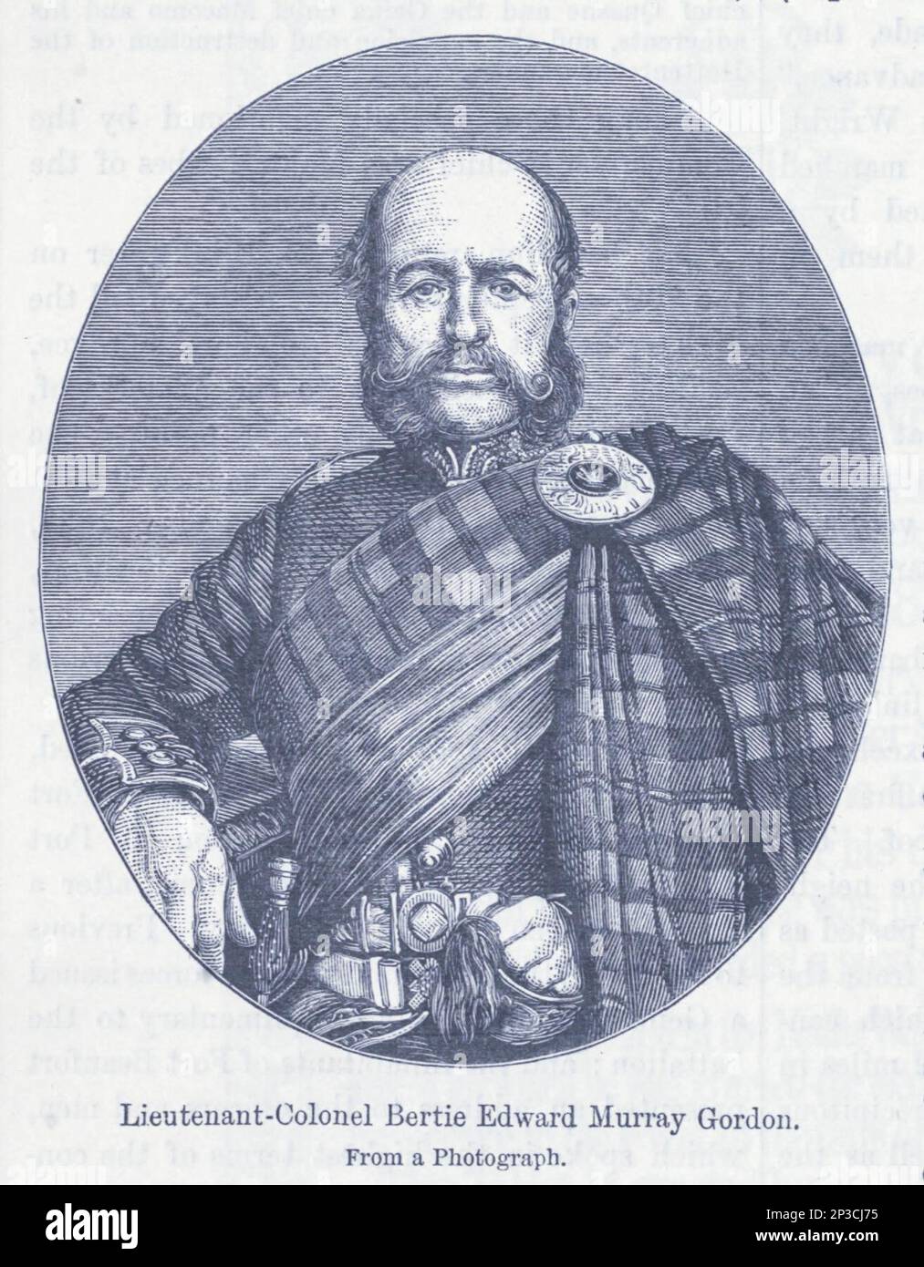 Leader of the gordon highlanders hi-res stock photography and images ...