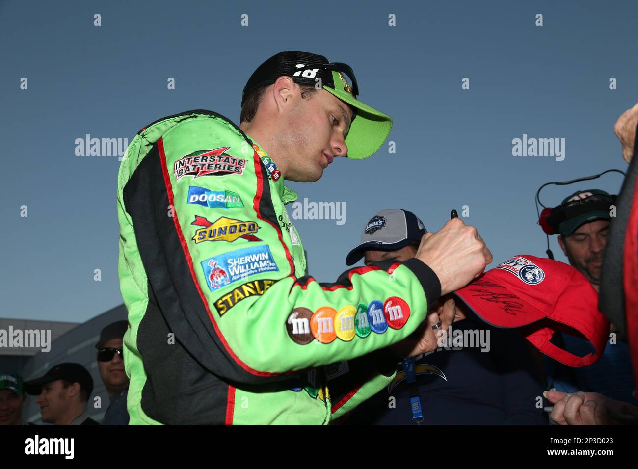 March 6, 2015: David Ragan (18) Joe Gibbs Racing (JGR) Toyota Camry ...