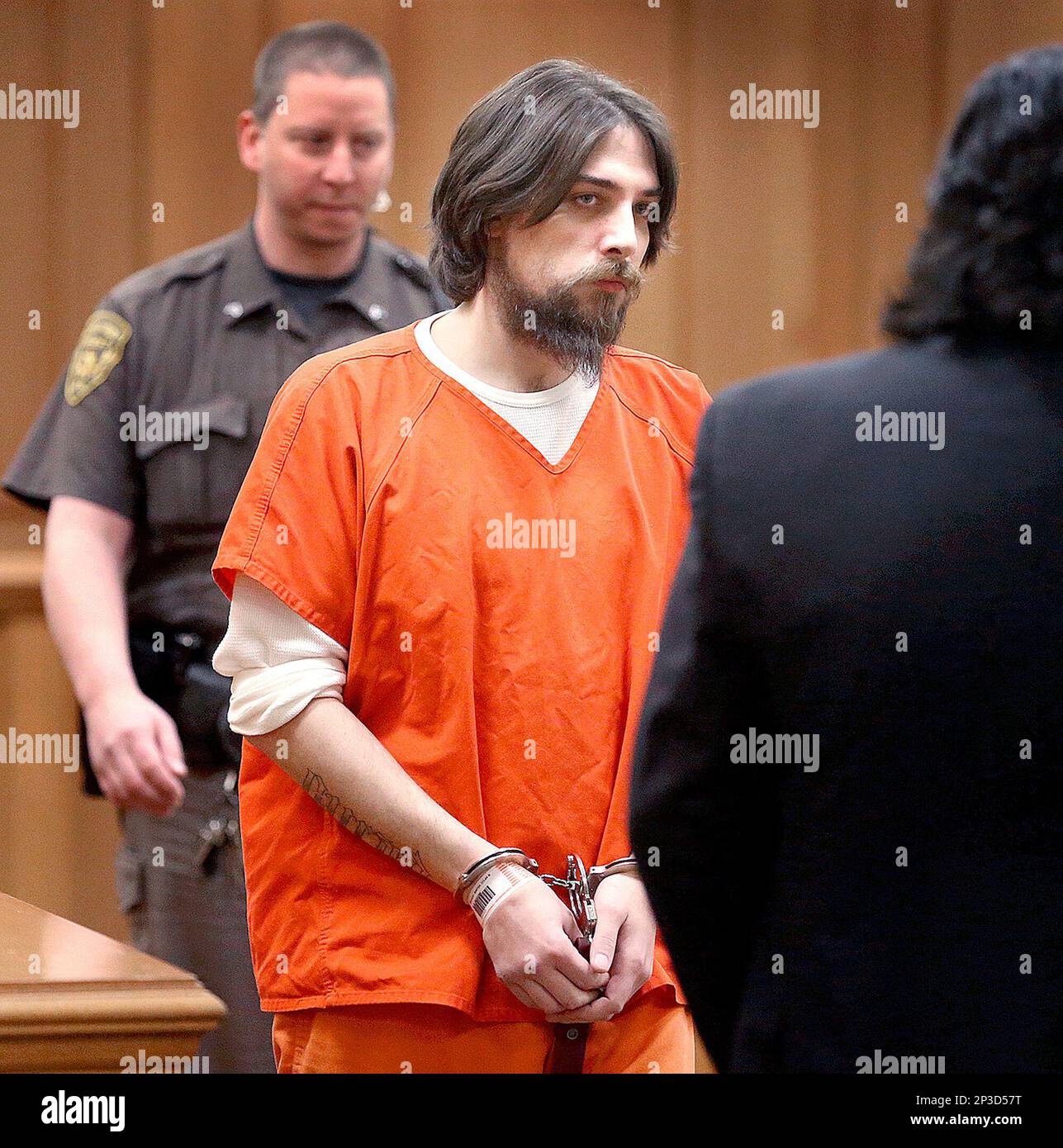 Dylan Bartsh of Holmen walks into the courtroom Wednesday,March 4, 2015 ...