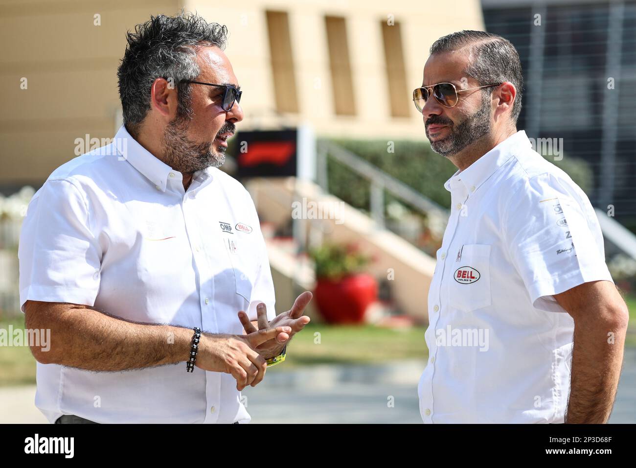 (L to R): Massimiliano Portioli (ITA) and Michael Aumento (BEL), Bell ...