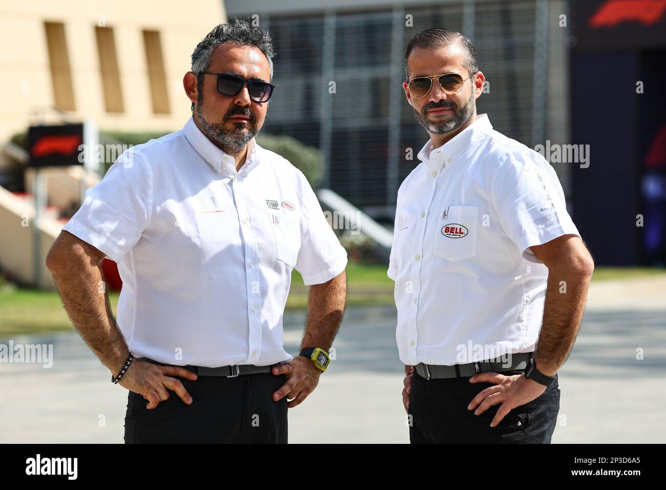 (L to R): Massimiliano Portioli (ITA) and Michael Aumento (BEL), Bell ...