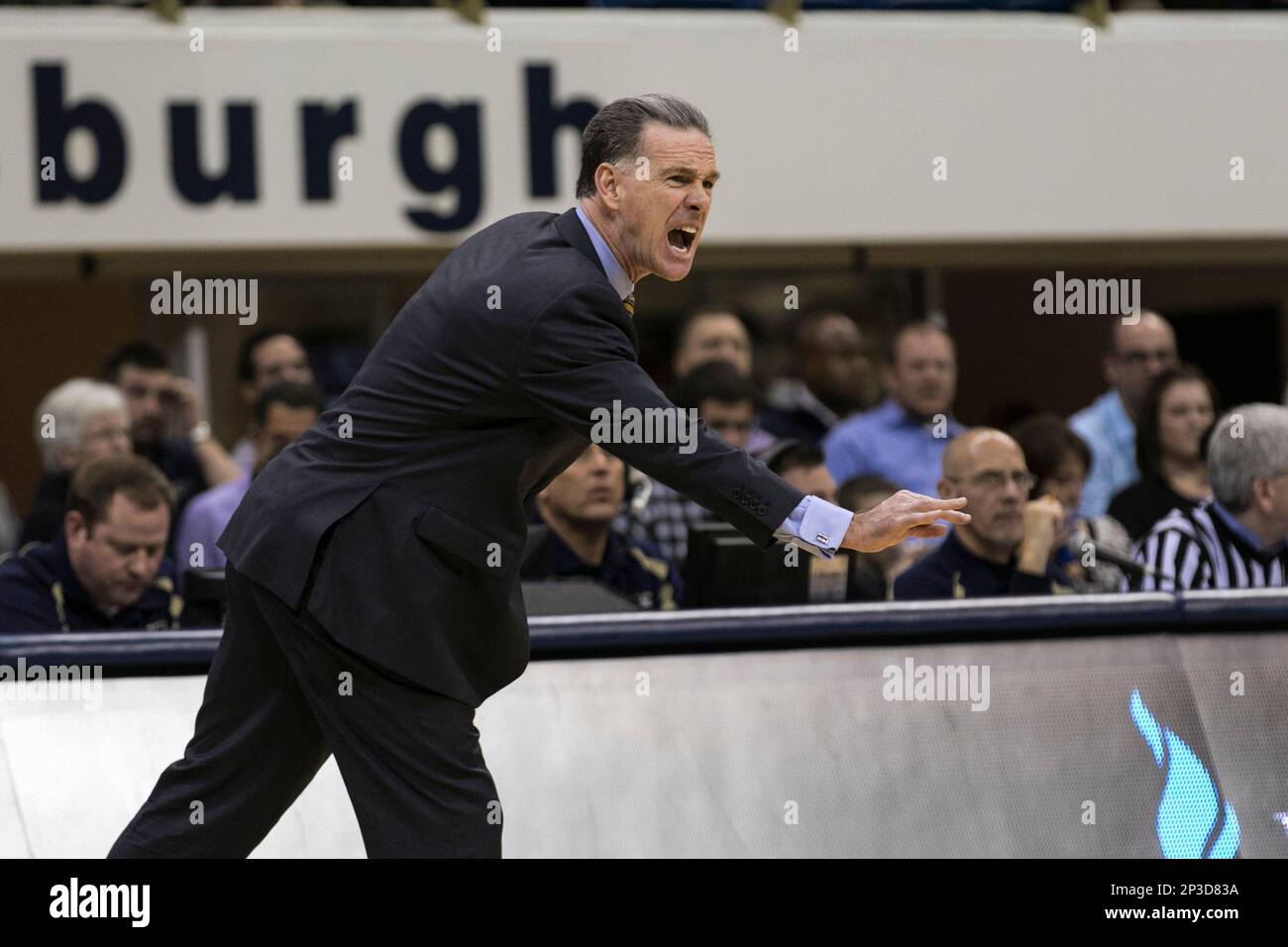 March 4 2015: Pittsburgh Panthers Head Coach Jamie Dixon during the ...