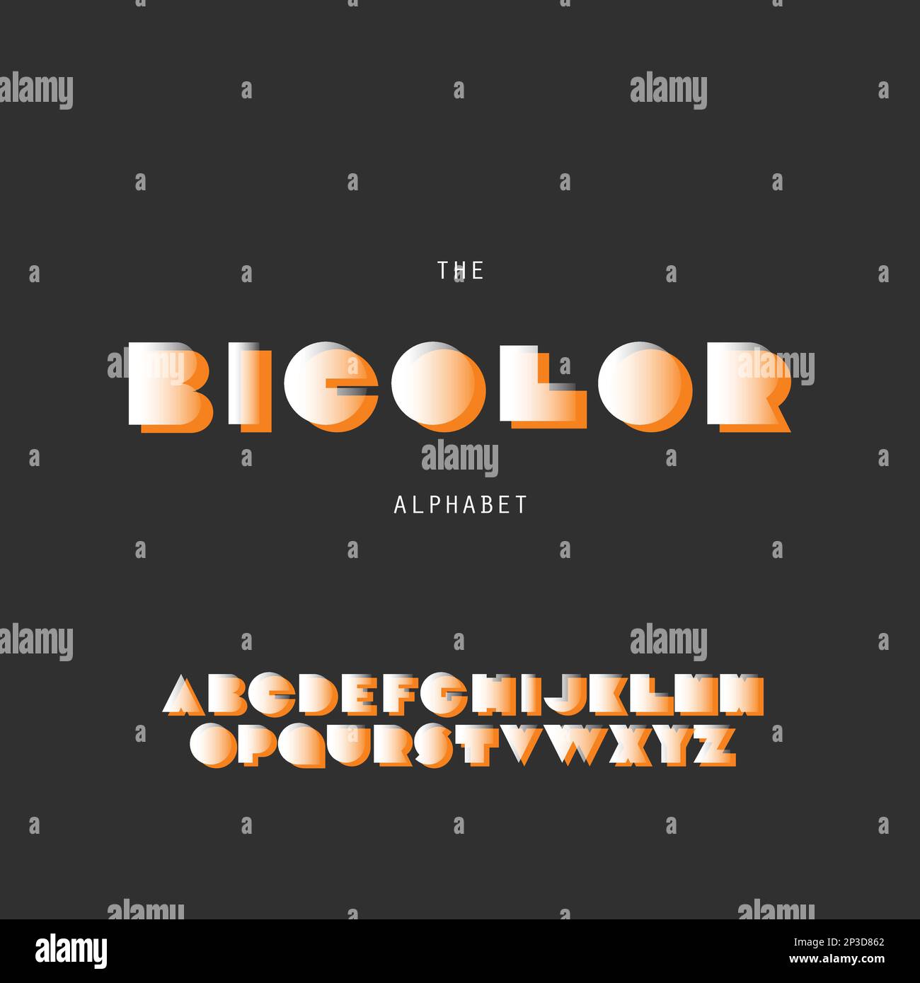 Retro style typography hi-res stock photography and images - Alamy