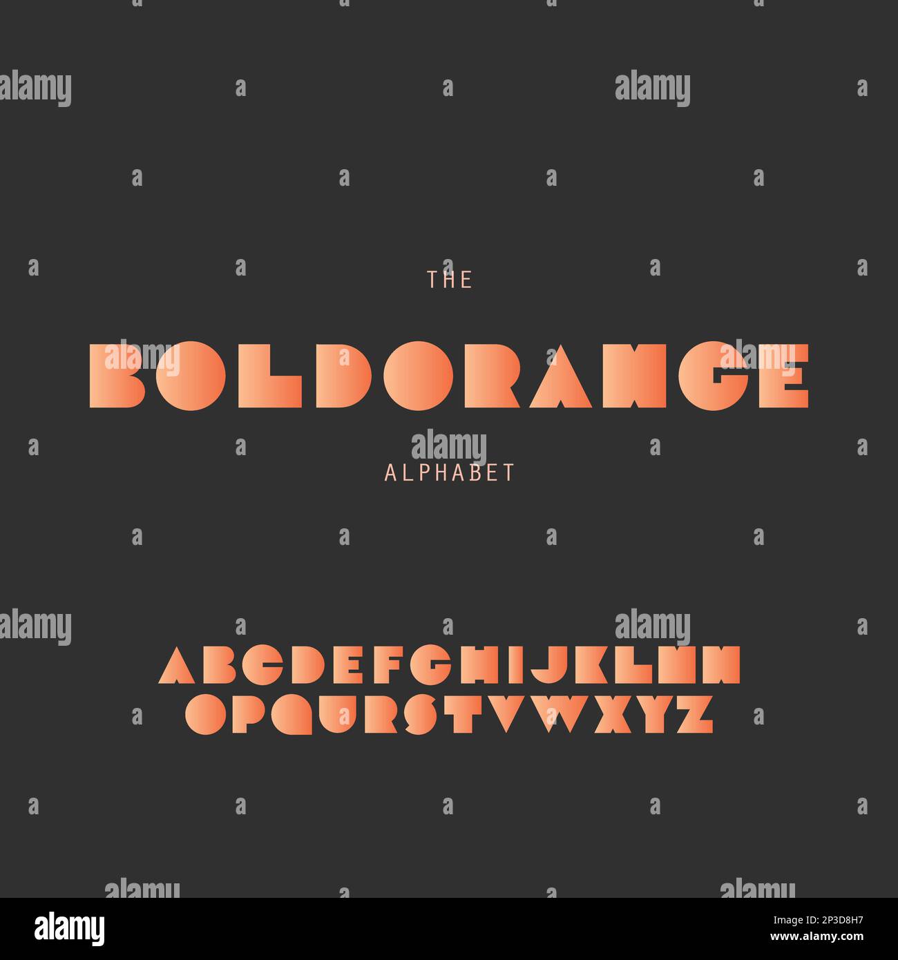 Bold orange letters hi-res stock photography and images - Alamy