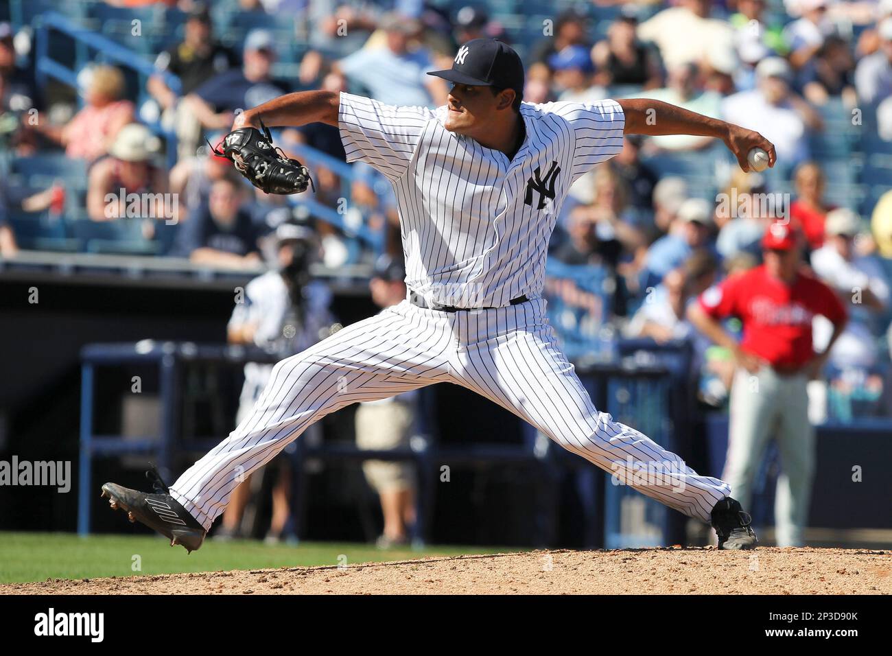 04 March 2015: New York Yankees relief pitcher James Pazos (89 ...