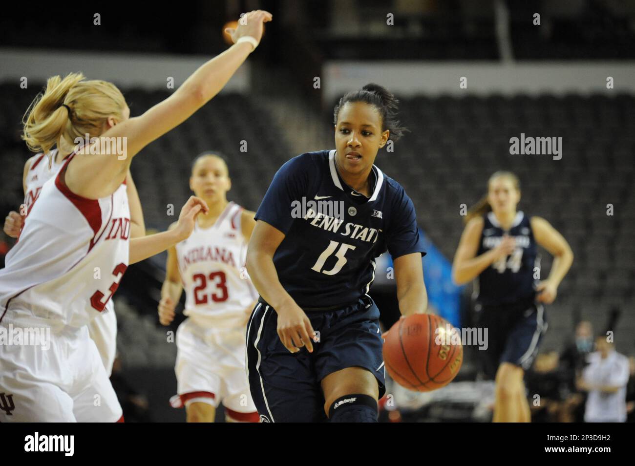 March 4, 2015: Penn State Lady Lions forward Kaliyah Mitchell (15 ...