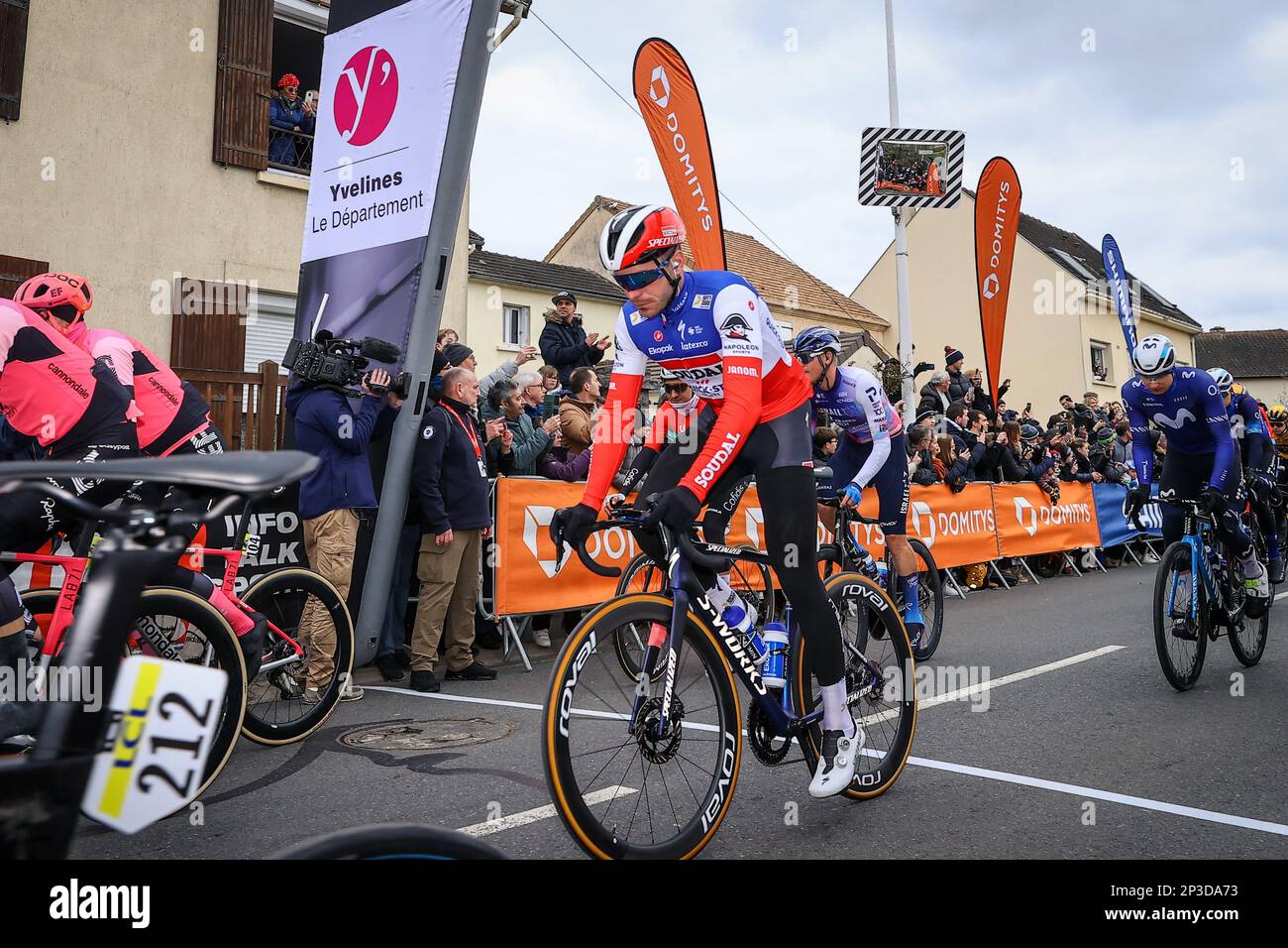 French Florian Senechal of Soudal Quick-Step pictured at the start of ...