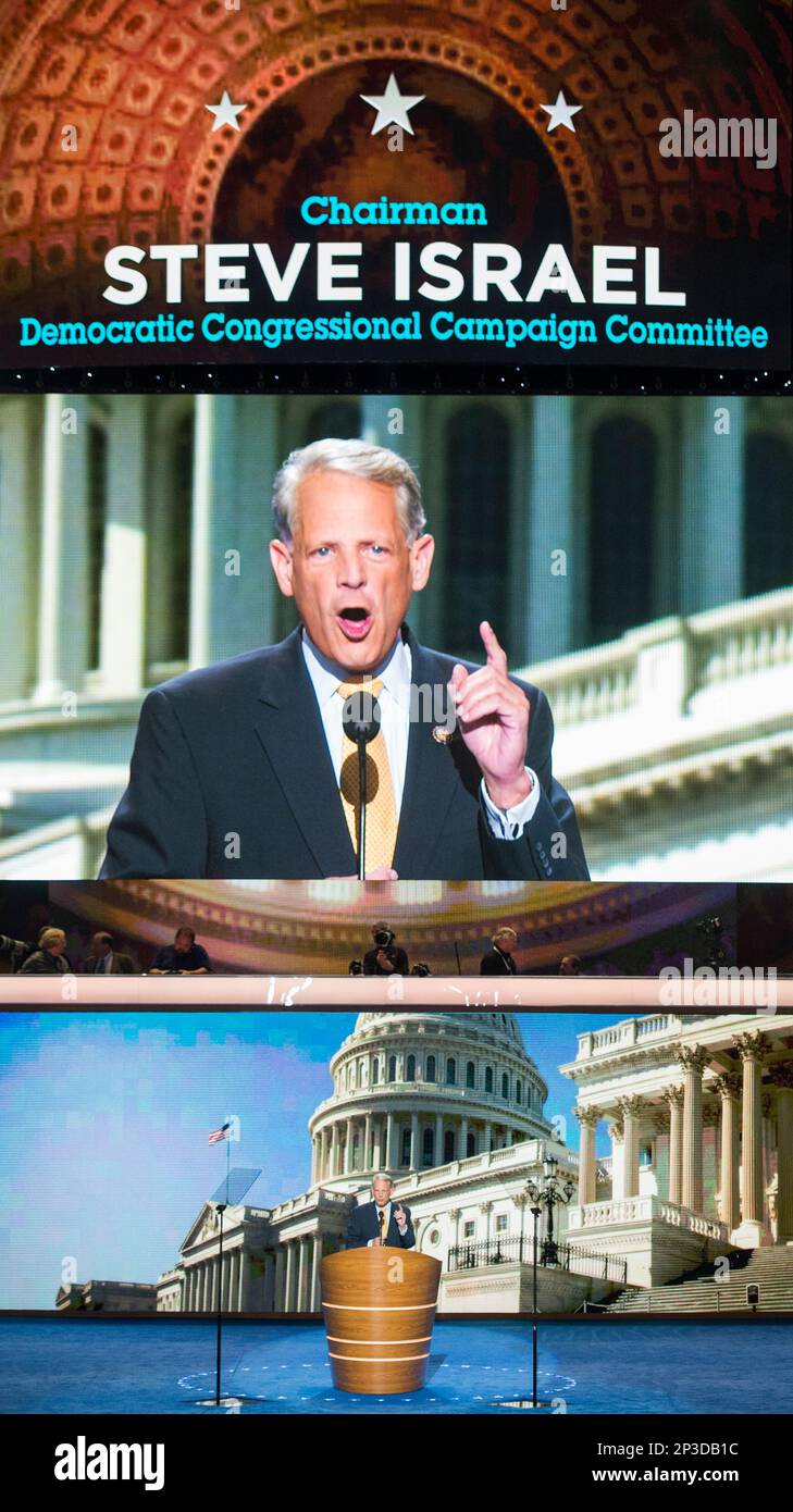 UNITED STATES - SEPTEMBER 5: Rep. Steve Israel, D-N.Y., speaks at the ...