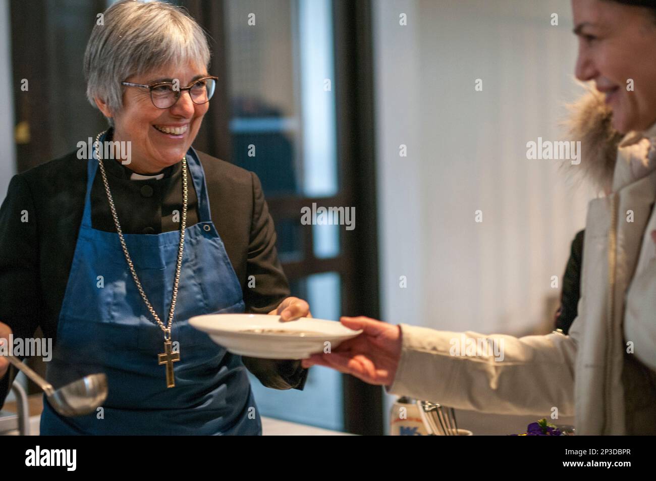 Coburg, Germany. 05th Mar, 2023. Regional Bishop Dorothea Greiner (r ...