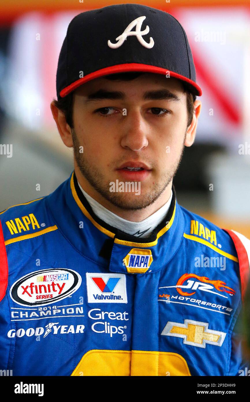 Chase Elliott during practice for the NASCAR Xfinity Series Hisense 250 ...