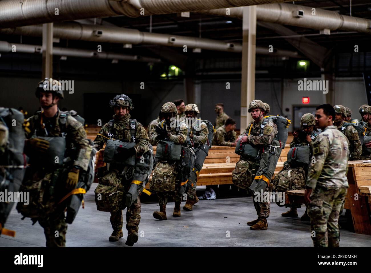 Paratroopers of the 2nd Brigade Combat Team, 82nd Airborne Division ...