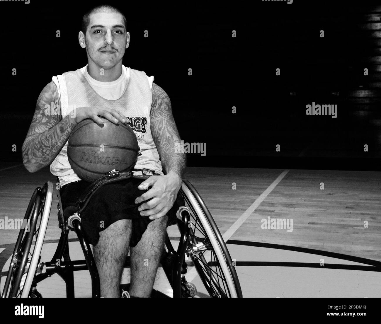 Dominic Saiz poses for a photo on Feb. 17, 2015, in Marshall, Minn ...