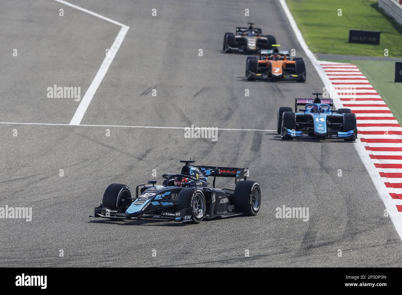 12 LECLERC Arthur (mco), DAMS, Dallara F2, action during the 1st round ...