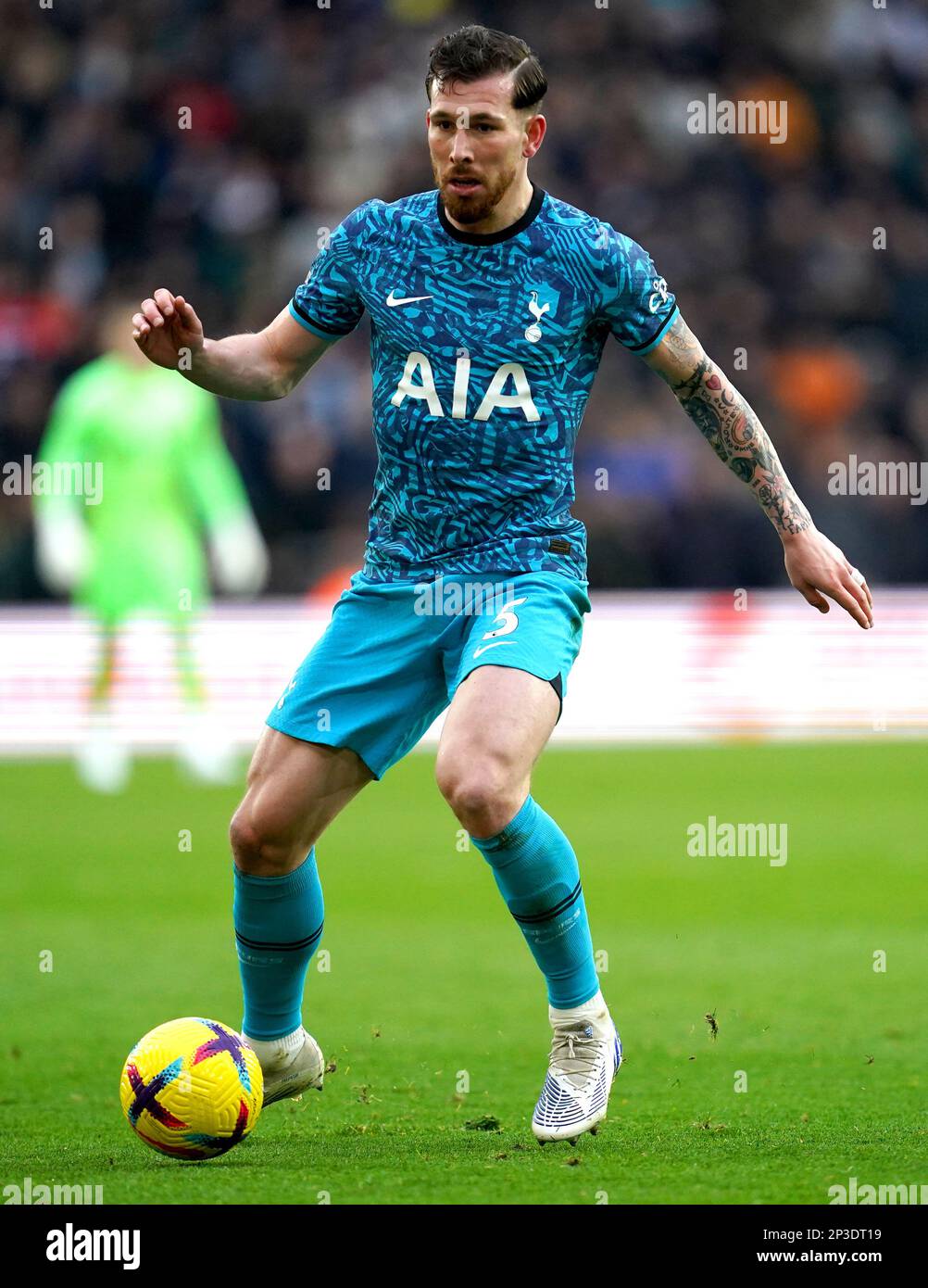 Tottenham Hotspur's Pierre-Emile Hojbjerg during the Premier League ...