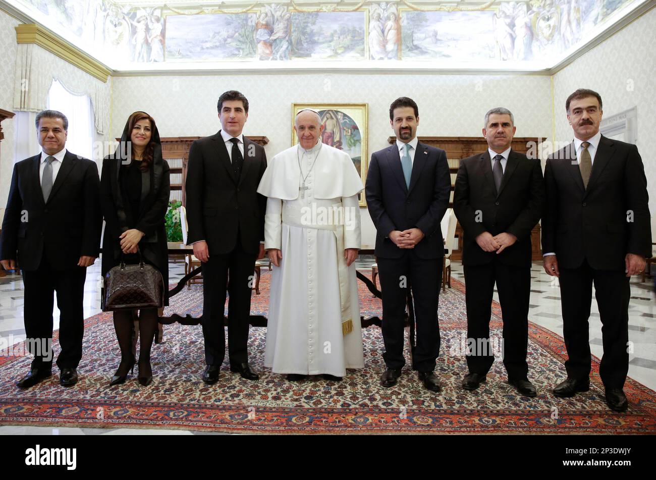 Nechirvan Barzani, prime minister of Iraq's Kurdistan regional ...