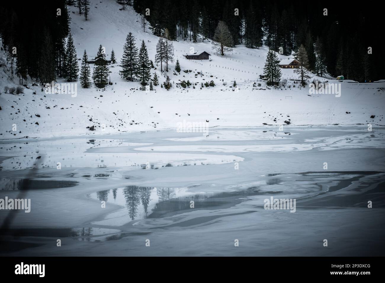 The freezing cold temperatures Austrian winter start to rise and with ...