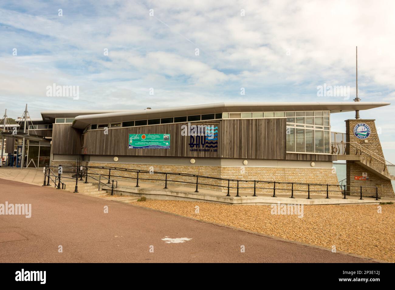 The Hythe Bar at the Dover Sea Sports Centre. It was opened in 2010 by ...