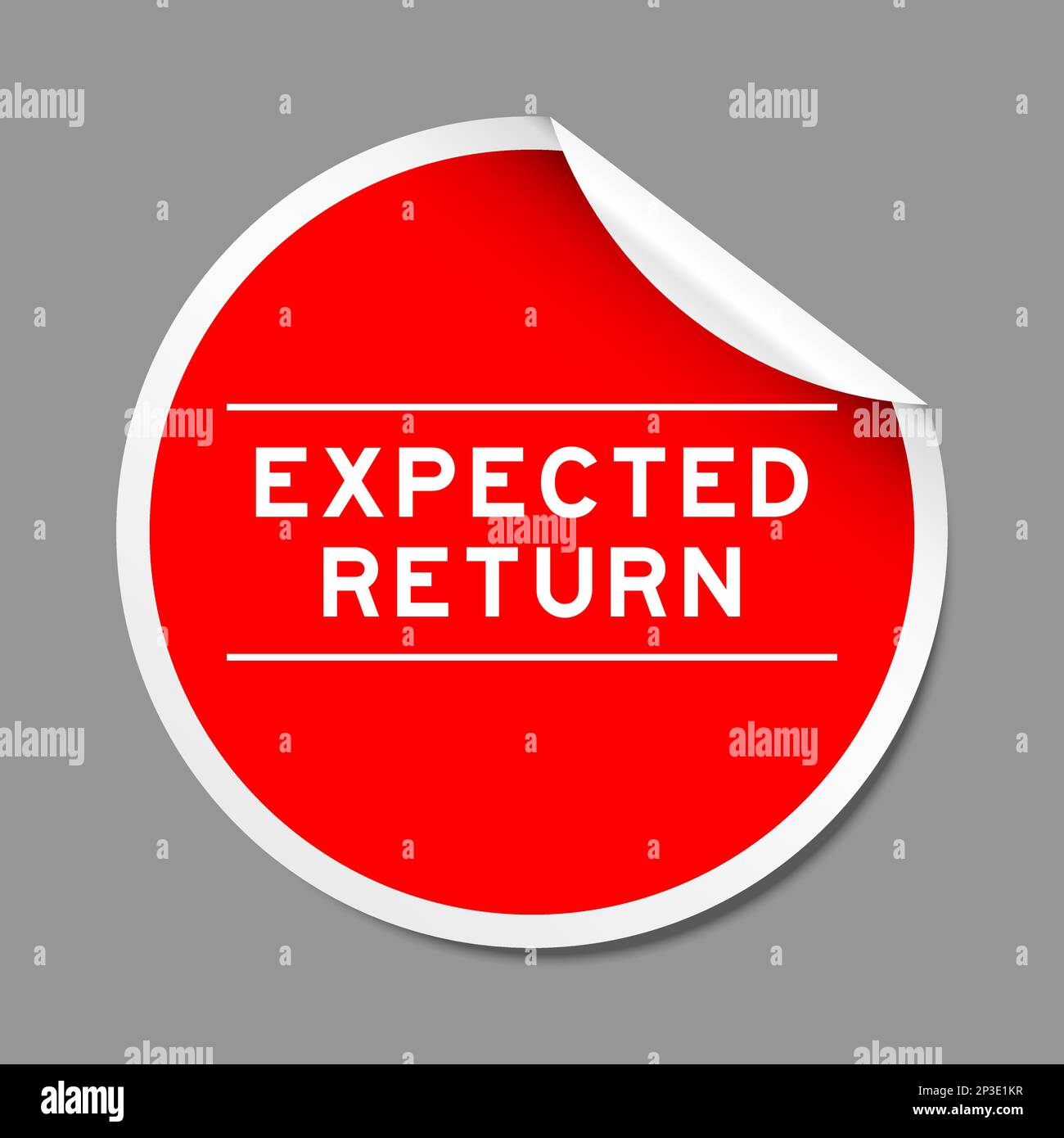 Internal rate of return Stock Vector Images - Alamy