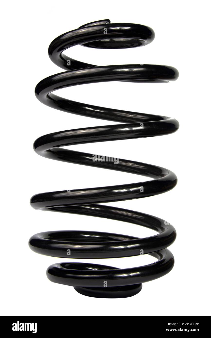 Old car springs Cut Out Stock Images & Pictures - Alamy