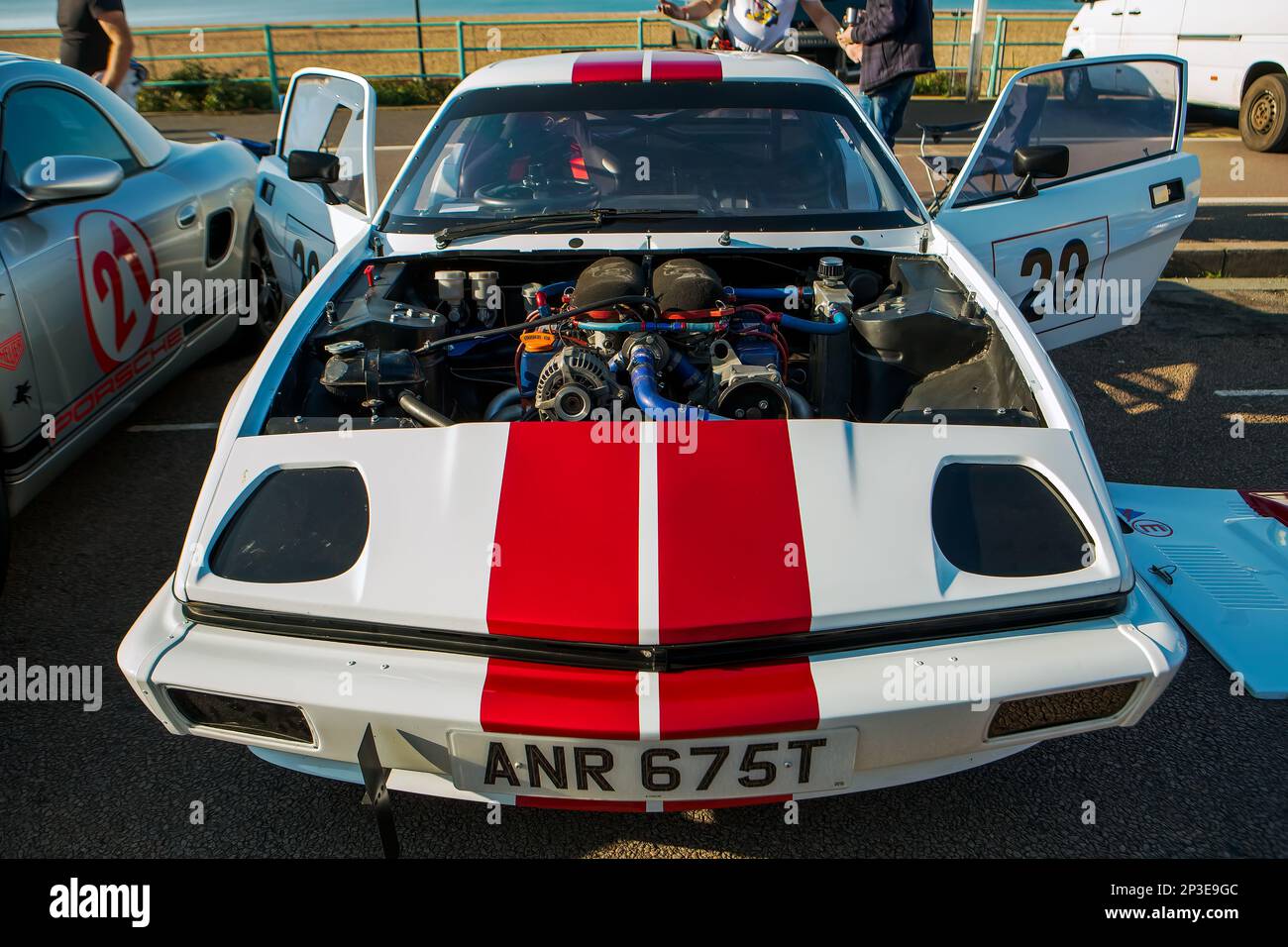 Triumph TR7 V8 in park ferme to be driven by Steve Small at The ...