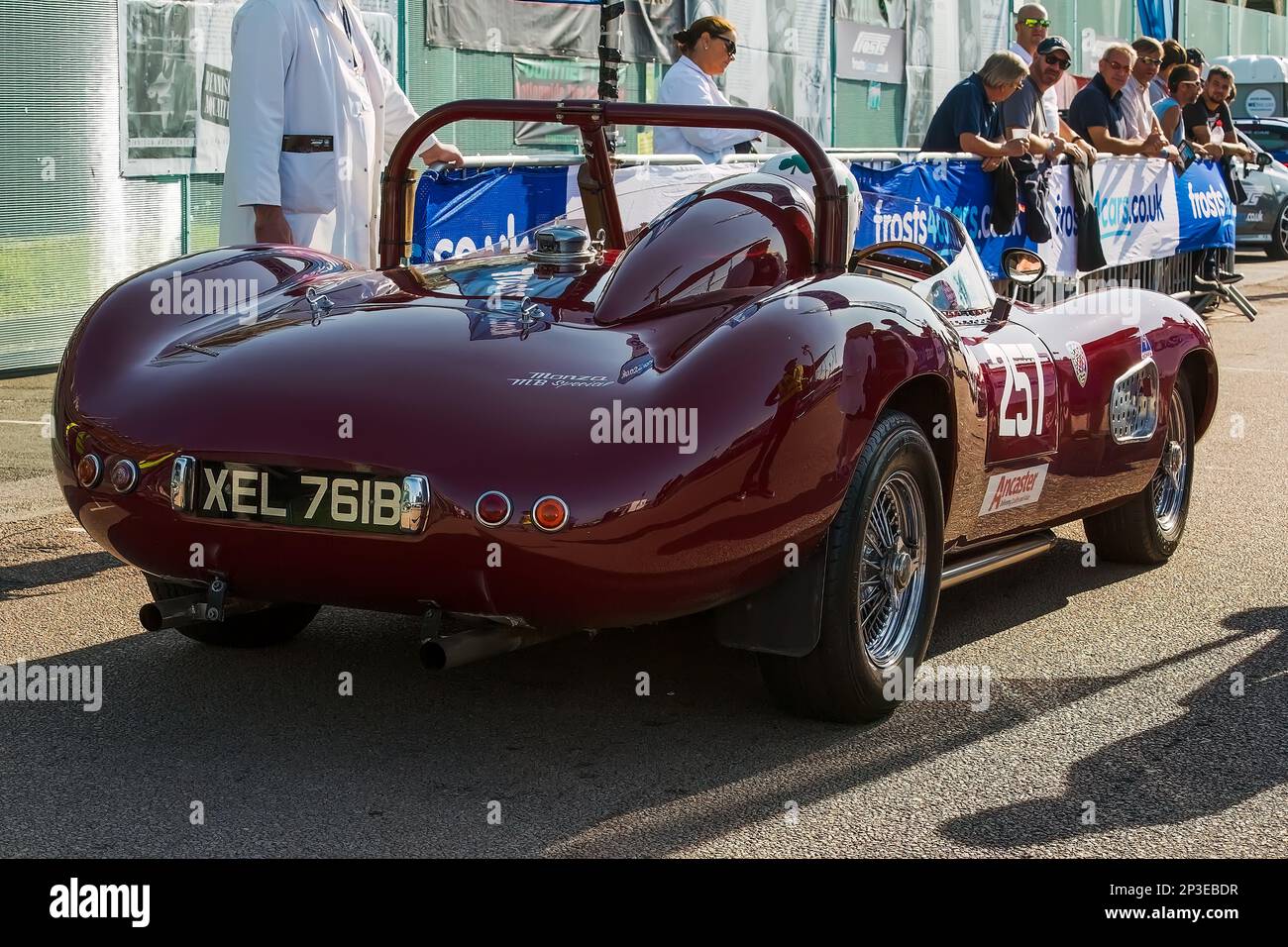 Michael Brogan driving a Maserati Monza Special at The Brighton ...