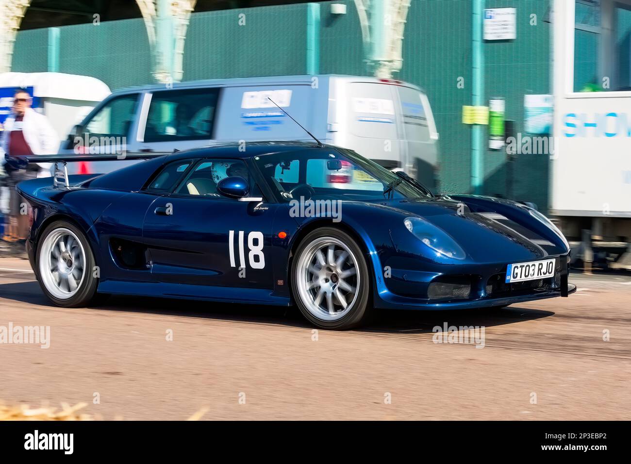 Bob Searles driving a Noble M12 GTO 3R at The Brighton National Speed ...