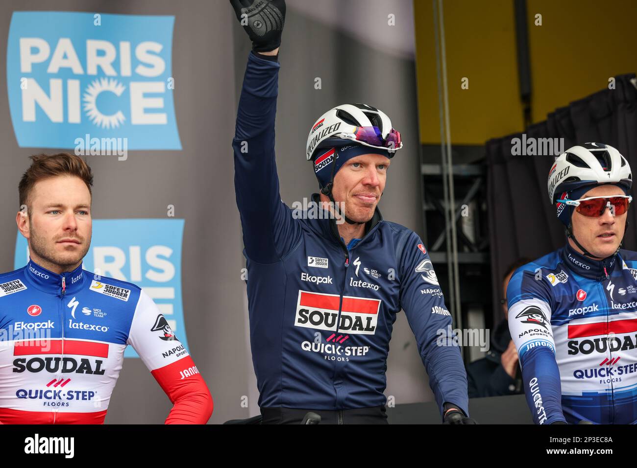 Belgian Tim Declercq of Soudal Quick-Step pictured at the start of the ...