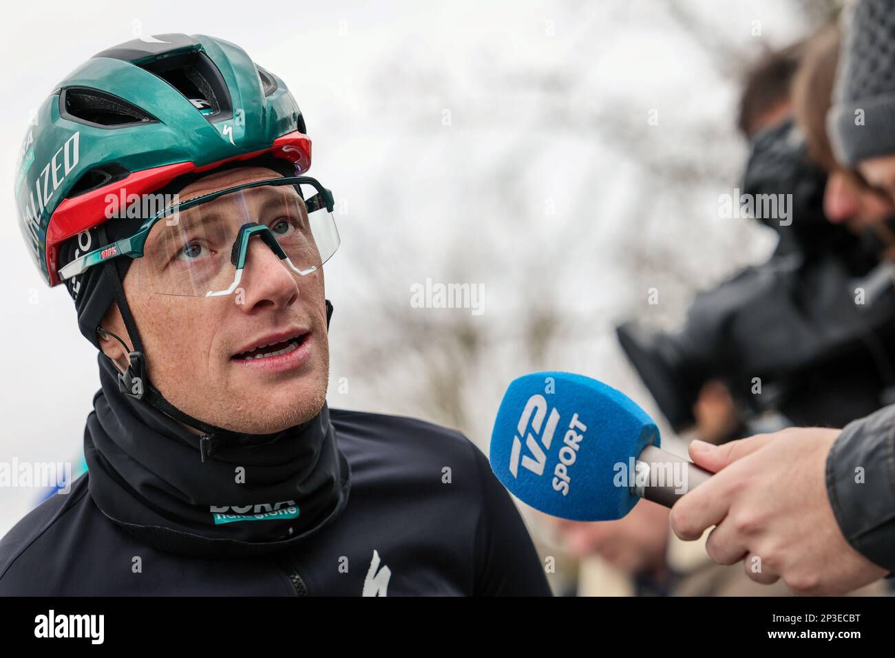 Irish Sam Bennett of Bora-Hansgrohe pictured at the start of the first ...