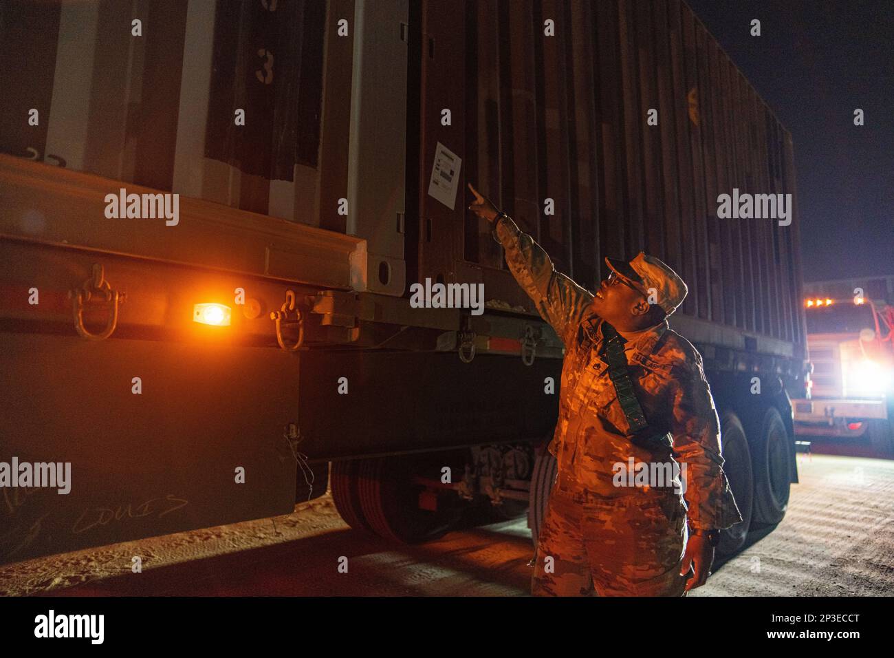 U.S. Army Staff Sgt. Keyanna Joseph, an ammunition specialist with the ...