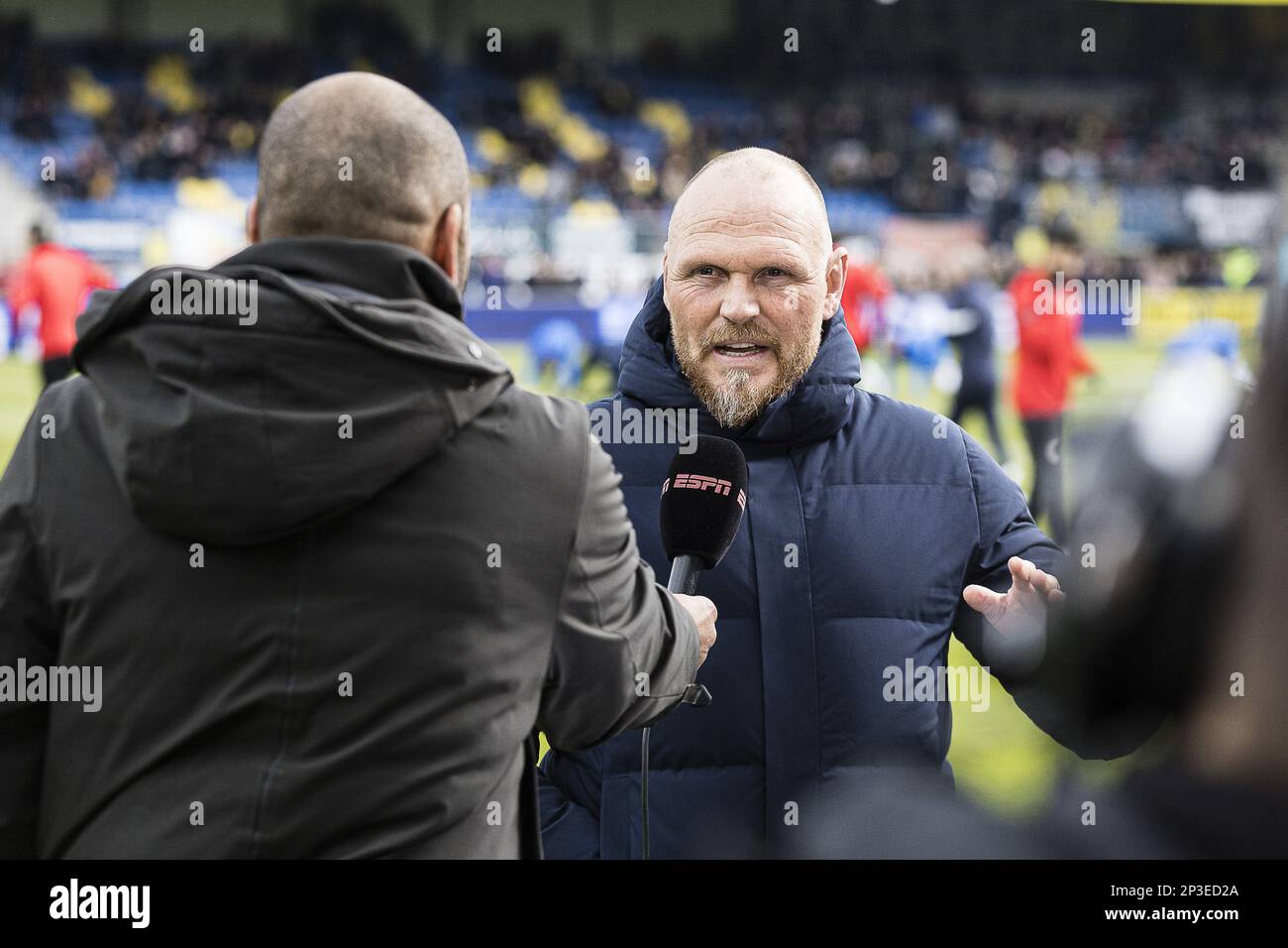 WAALWIJK - 05-03-2023. Mandemakers stadium. Eredivisie, Dutch football ...