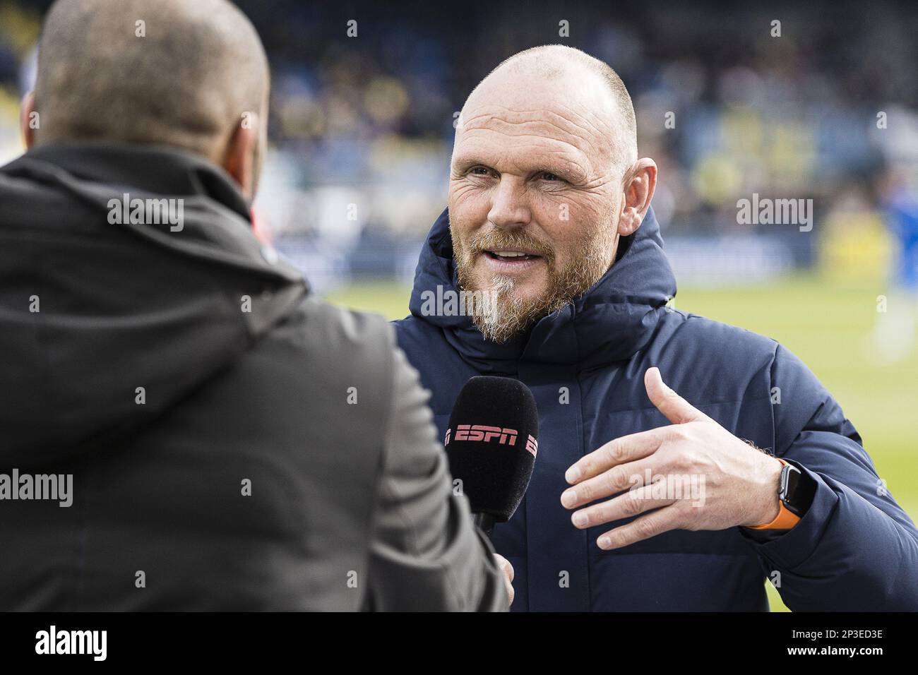 WAALWIJK - 05-03-2023. Mandemakers stadium. Eredivisie, Dutch football ...