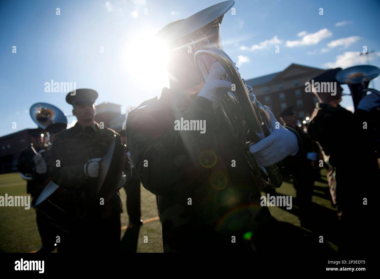 UNITED STATES - JANUARY 18: "The President’s Own” United States Marine ...